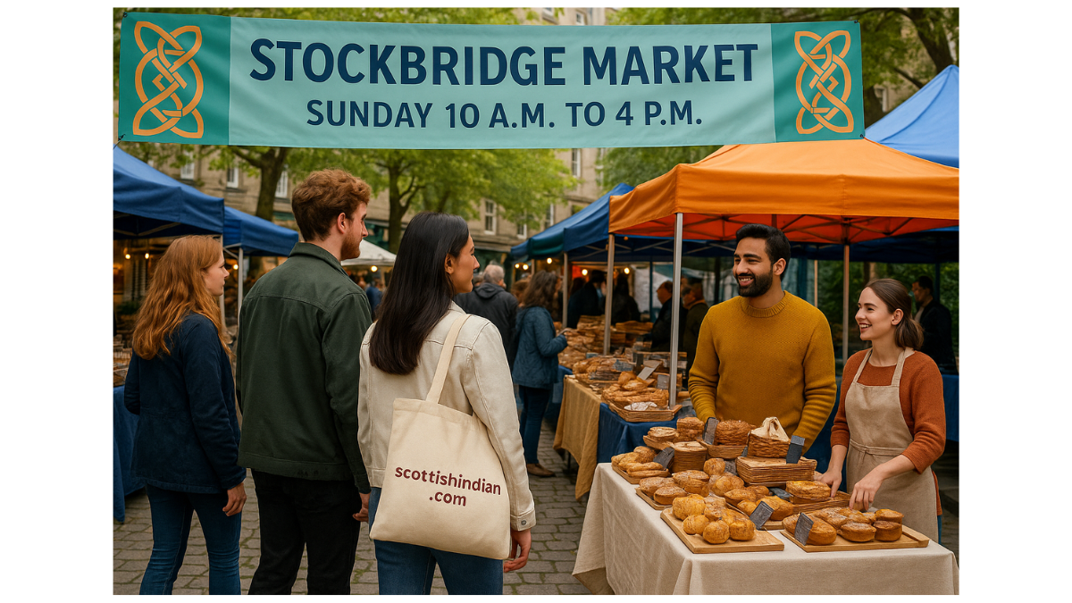 Stockbridge Market: Edinburgh's Sunday Gem - ScottishIndian.com